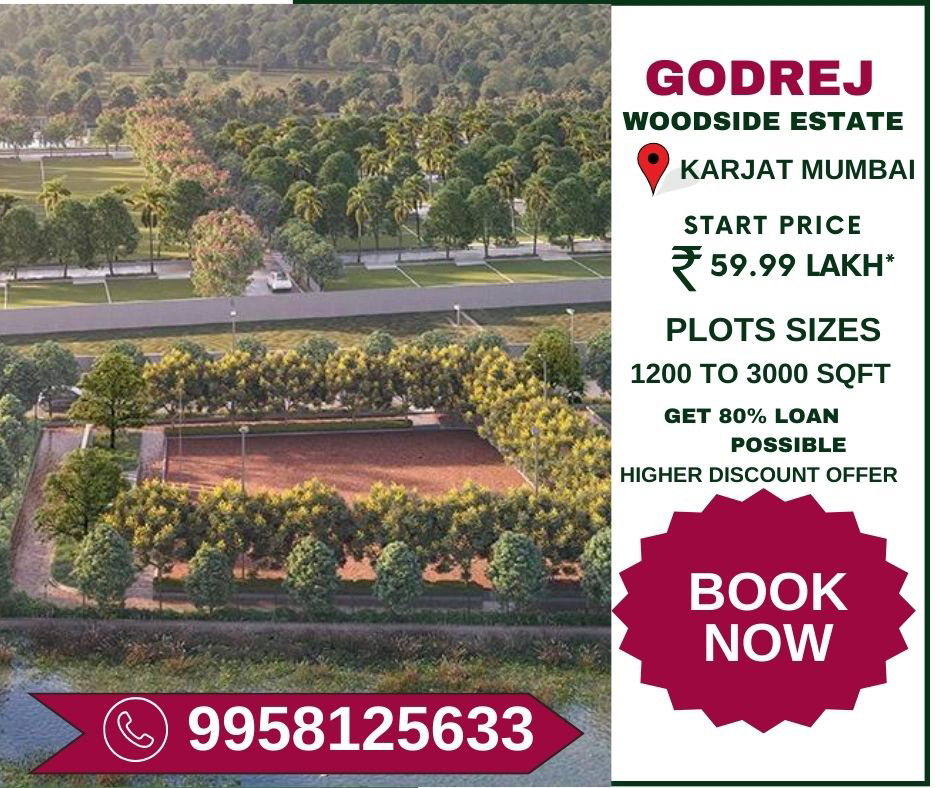 Godrej Premium Plots in Mumbai Godrej Woodside Estate Phase1